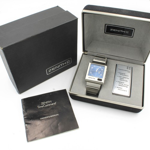 Zenith Time Command Stainless Steel 35mm Quartz Watch #WB4219-4 | eBay