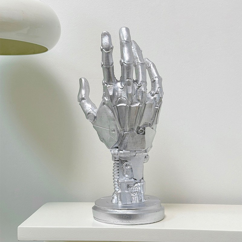 Game Controller Desktop Stand Cyberpunk Robotic Arm Human Hand Statue ...