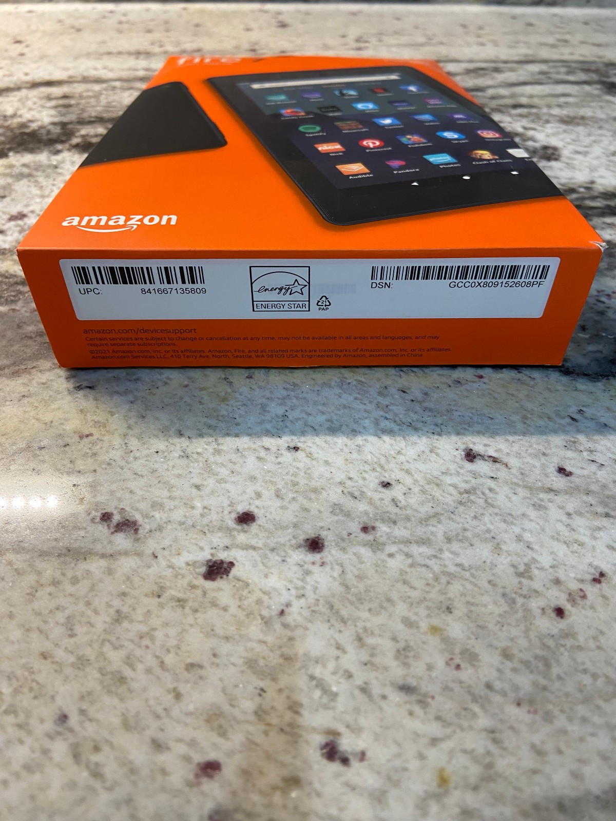 Amazon Fire 7 (9th Gen) M8S26G 16GB Wi-Fi Alexa 7'' Tablet - Black for ...