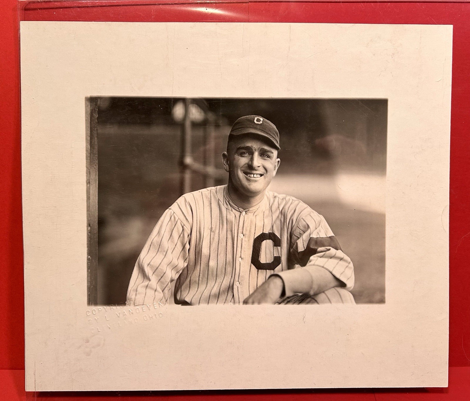 1920 Cleveland Indians Photo of Champion Walter "Duster' Mails (Van ...