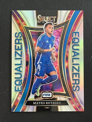 Mateo Retegui 2024-25 Panini Select FIFA Equalizers Silver Prizm #8 | eBay