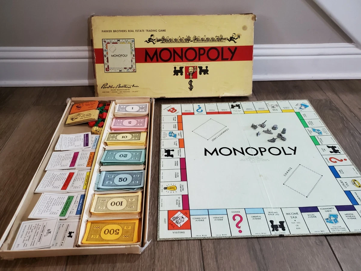 Original Monopoly Game 1935