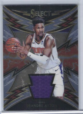 DEANDRE AYTON 2018-19 PANINI SELECT SPARKS ROOKIE JERSEY RC #SP-DAY | eBay