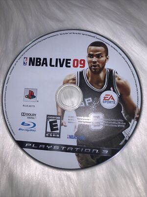 NBA Live 09 (Sony PlayStation 3, 2008) DISC ONLY 14633154467| eBay