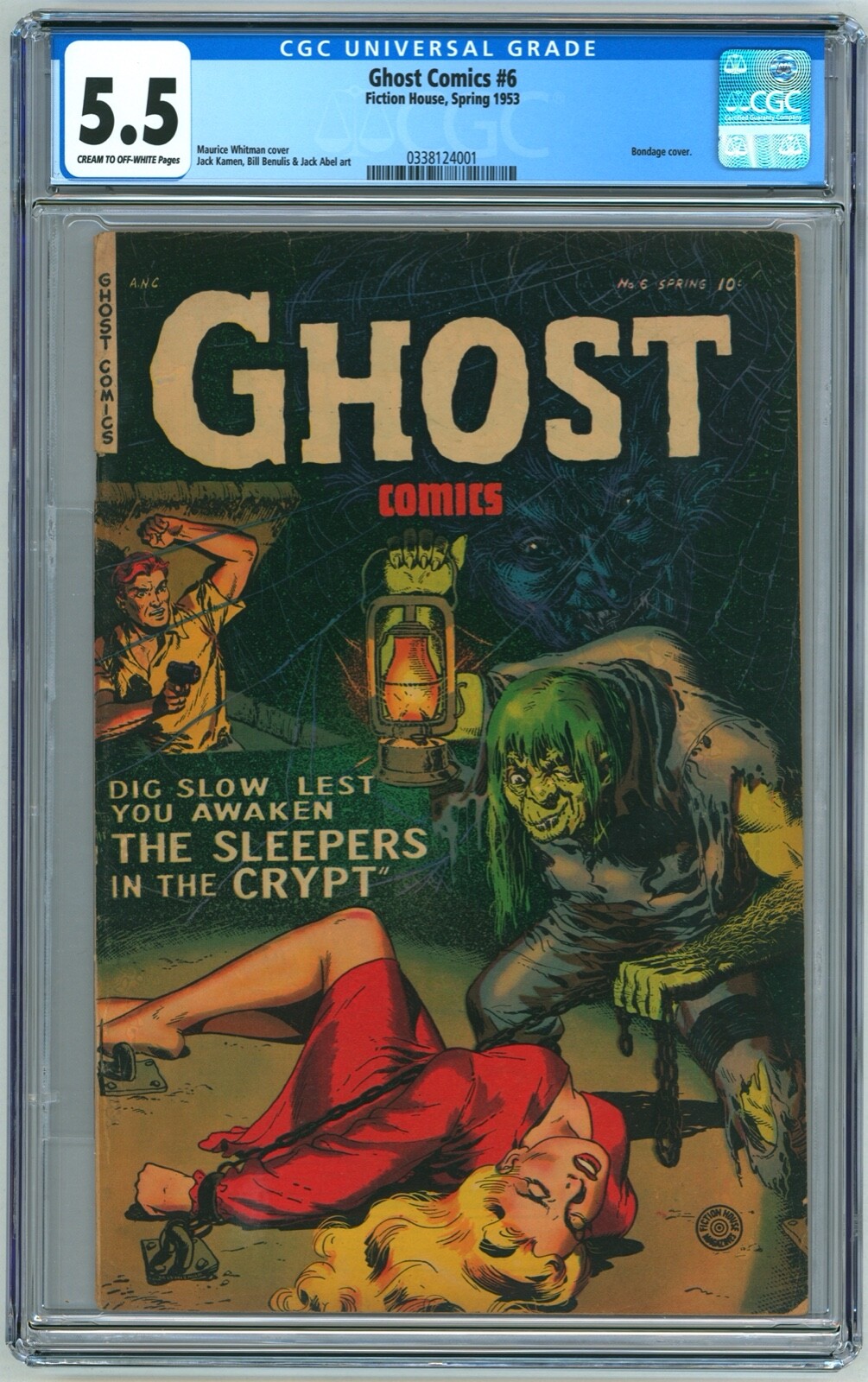 Ghost Comics #6 CGC 5.5 (Fiction House, Spring 1953) Maurice Whitman ...
