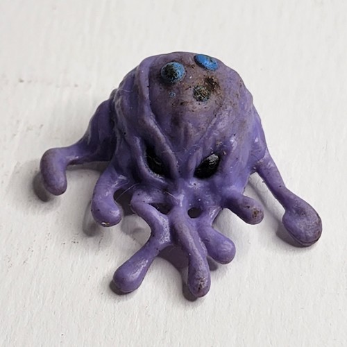 1992 Mighty Max Horror Heads Series 1 O.5" Lava Beast Purple Blob ...