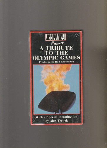 JEOPARDY presents A Tribute to the Olympic Games (VHS, 1996) SEALED | eBay