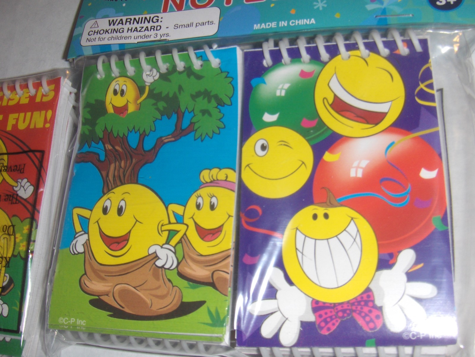 24 Emoji Spiral Note Pads Birthday Party School Favors Smile Face for ...