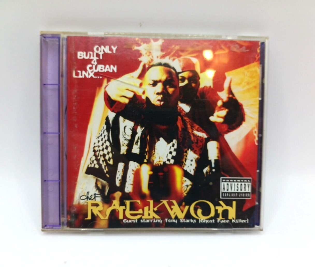 Raekwon Only Built 4 Cuban Linx...CD 1995 Wu-Tang Clan Rare Purple CD ...