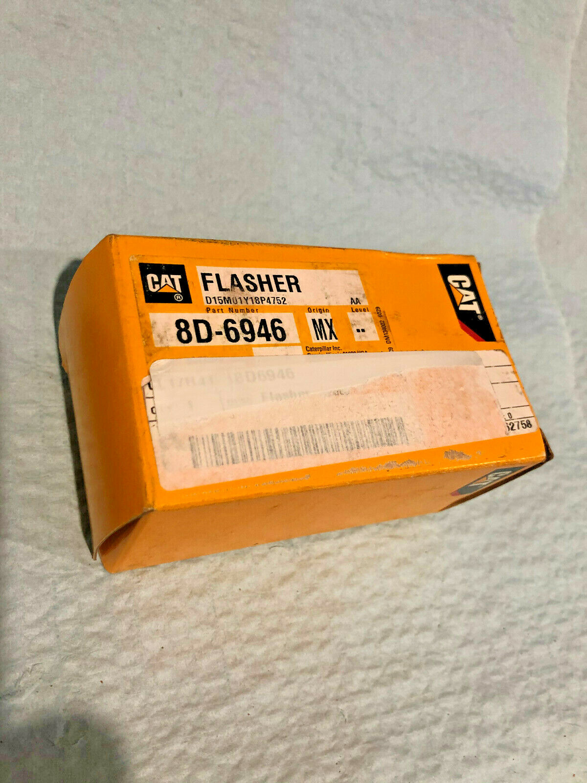 Genuine Cat 8D-6946: Flasher. 24V, 25A, 2Pin Directional signal. Model ...