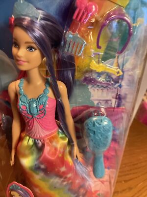 Barbie Dreamtopia Rainbow Princess Doll w Accessories NIB Long Hair ...