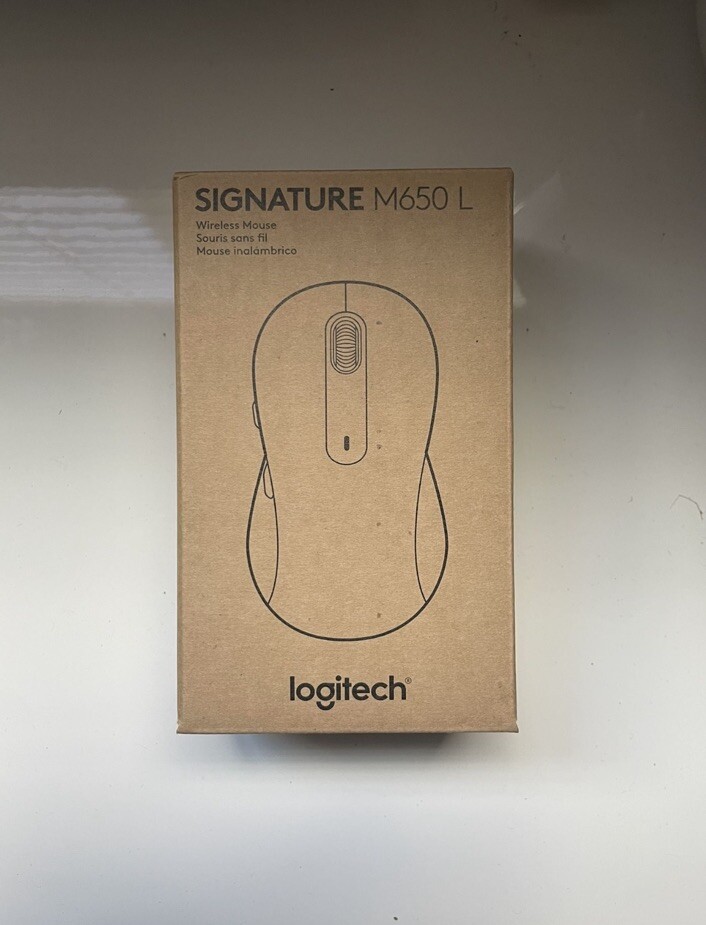 Logitech SIgnature M650 L Wireless Mouse - Graphite - 910-006231 Large ...