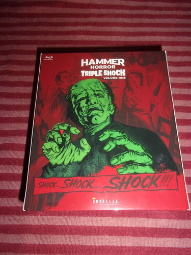 HAMMER HORROR TRIPLE SHOCK BOX AND BOOK ONLY! | eBay