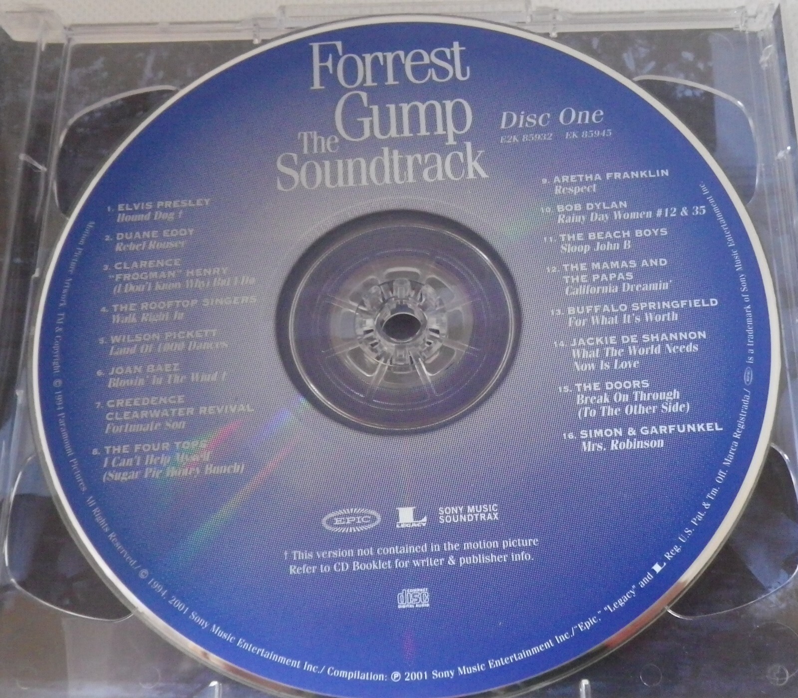 Forrest Gump Special Collectors Edition Soundtrack 2 CDs | eBay Australia