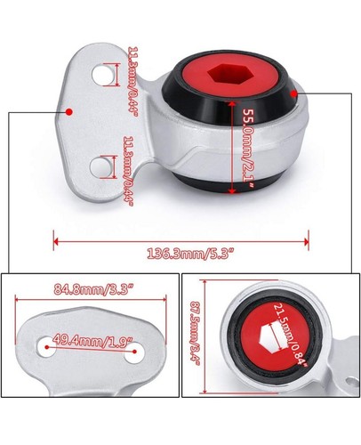 Premium Polyurethane Front Control Arm Bushings for BMW E46/E85 325i ...