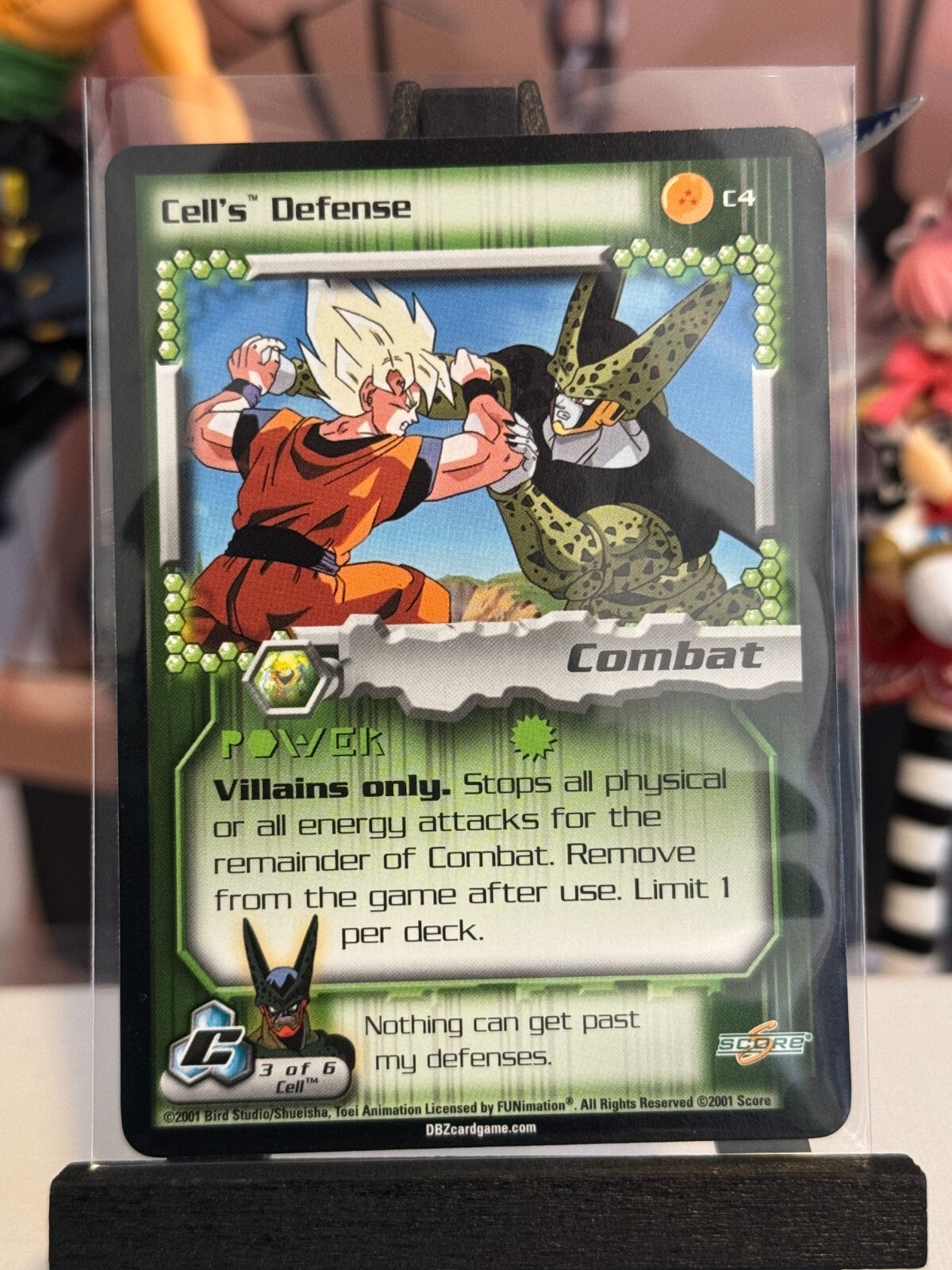 Dragon Ball Z CCG Cell's Defense C4 Androids Saga Unlimited Uncommon ...
