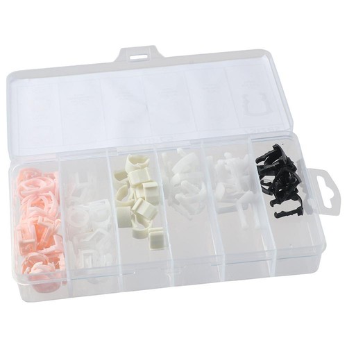 70Pcs Nylon Fuel Line Retaining Clip Assortment Kit Clips For Car | eBay