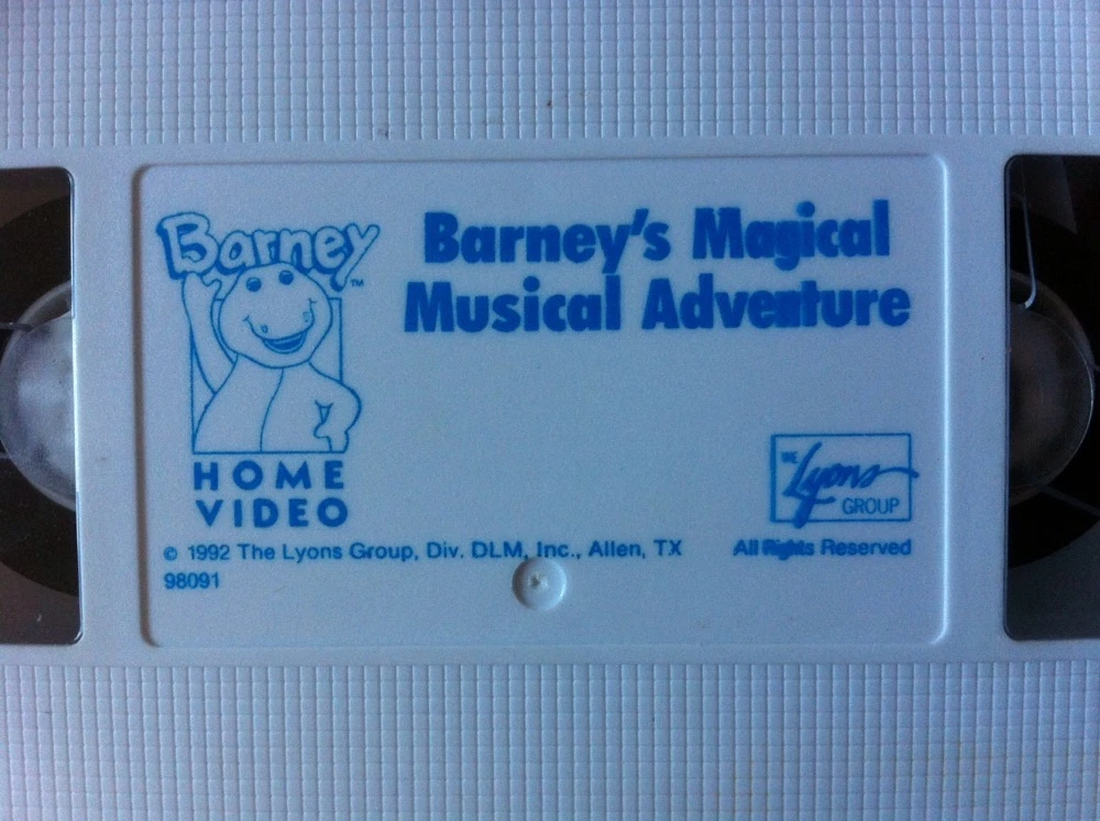 Barney Magical Musical Adventure Vhs Ebay
