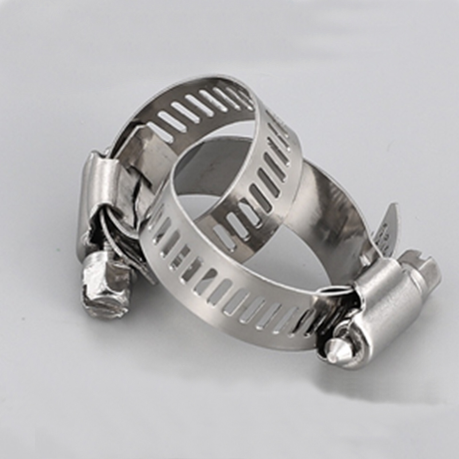 16 to 108mm TA2/GR2 Ti Titanium Hose Clamps Anti Acid Corrosion Never ...