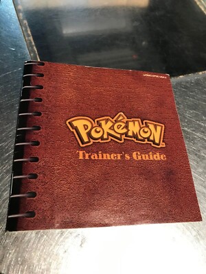 Pokemon Trainers Guide Yellow Gameboy Instruction Manual Only | eBay