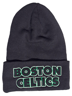 Boston Celtics Tall Top Cuffed Stocking Cap Beanie NBA Knit by Adidas ...