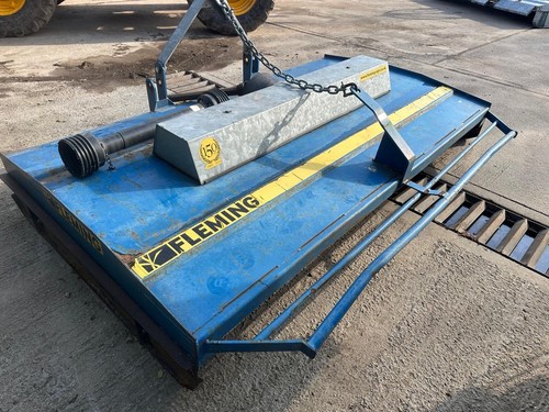 FLEMING 9FT TOPPER MOWER - PTO DRIVEN 3 POINT LINKAGE - NO VAT!! | eBay UK