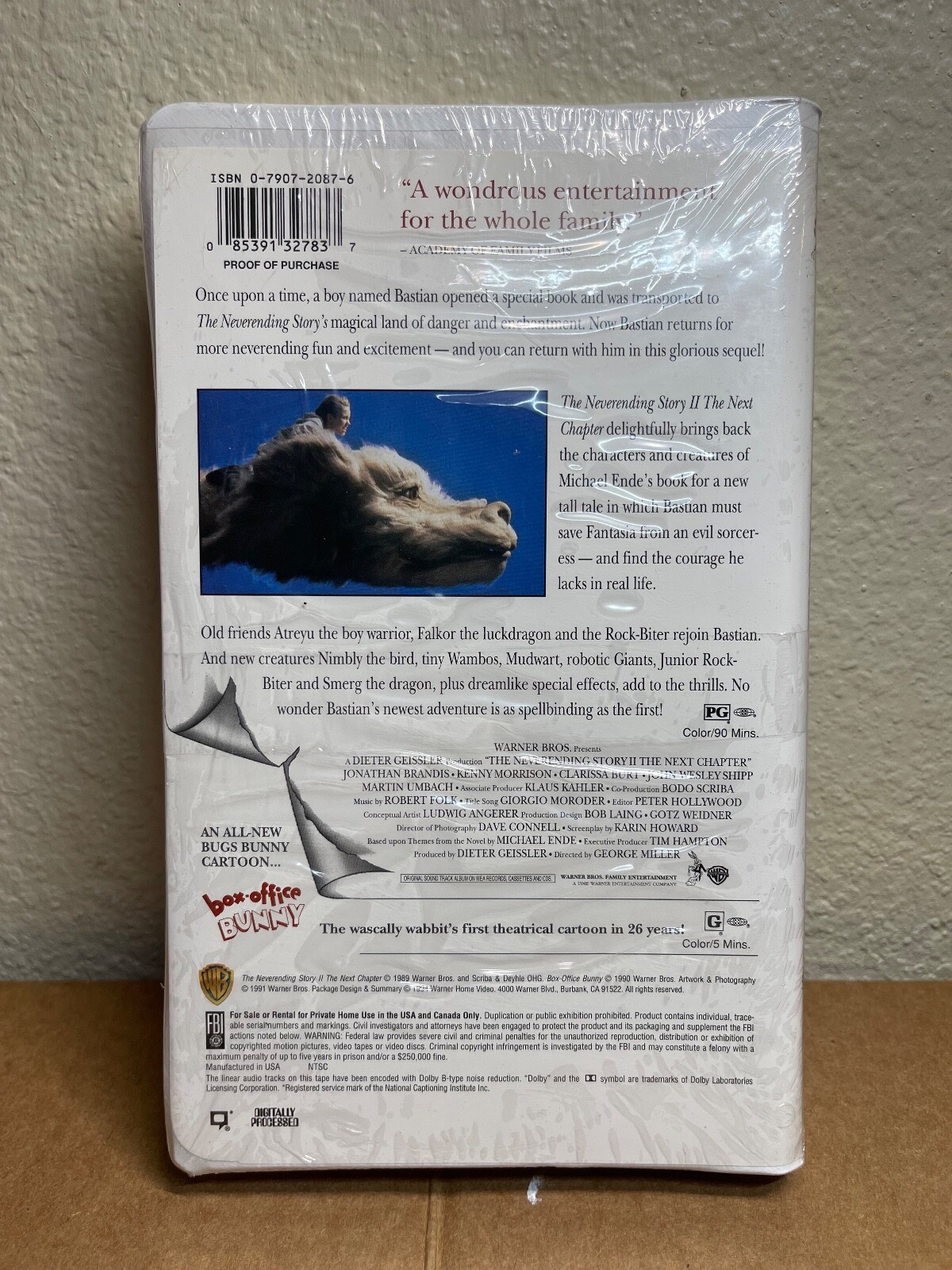 The Neverending Story 2: The Next Chapter (VHS, 1994) for sale online ...