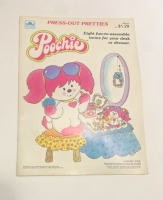 Vintage POOCHIE Press Out Pretties Paper Doll Toy Golden Book | eBay