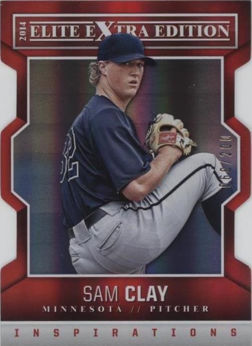 2014 Panini Elite Extra Edition - Sam Clay #71 Inspirations Die-Cut ...
