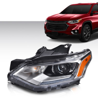 Fit For 2018-2021 Chevy Traverse HID Headlight w/ LED DRL Driver Left ...