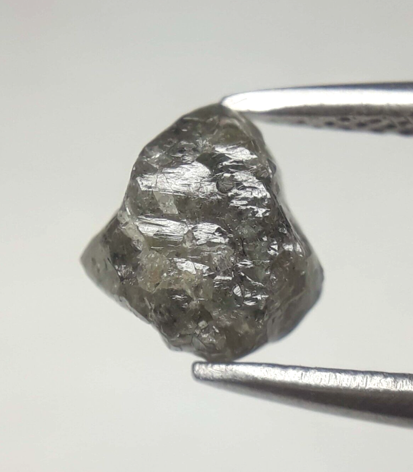 Natural Grey Rough Diamond Uncut Diamond 0.90 Ct,Raw Diamond Loose ...