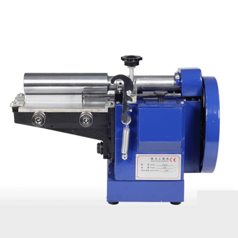 Small Strong Gluing Machine 160mm Yellow Rubber Roller Gluing Machine ...