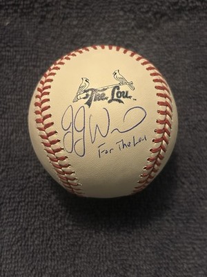 JJ WETHERHOLT SIGNED AUTOGRAPHED FOR THE LOU CARDS CITY CONNECT ...