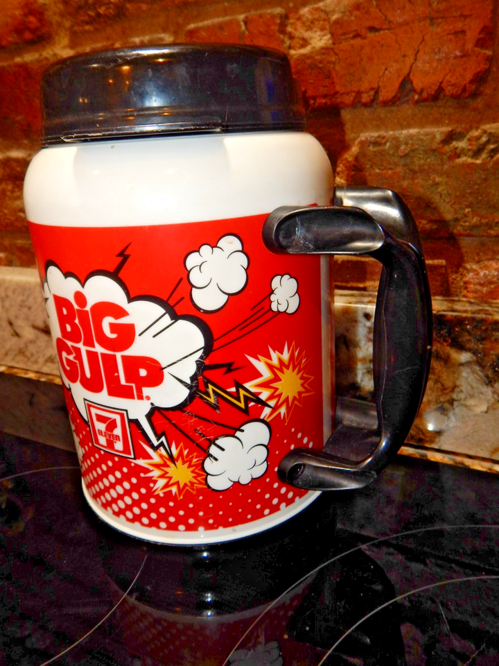7-ELEVEN Whirley BIG GULP 52 oz Zap Thirst Insulated Travel Mug | eBay
