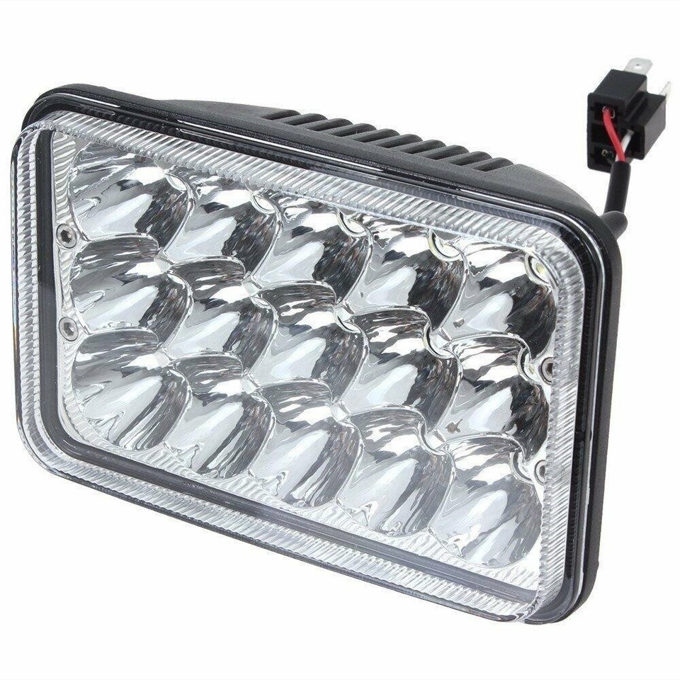 4"x6" LED Headlights CREE Light Bulbs Replace H4656/4651 Sealed ...