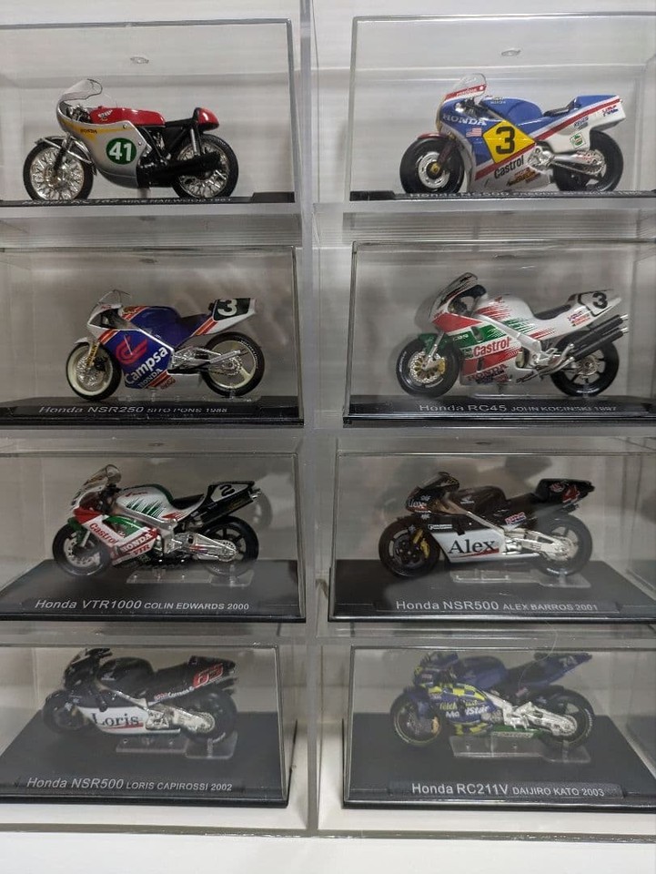 De Agostini Champion Motorcycle Collection 16 Bikes with Case #fc9b4b ...