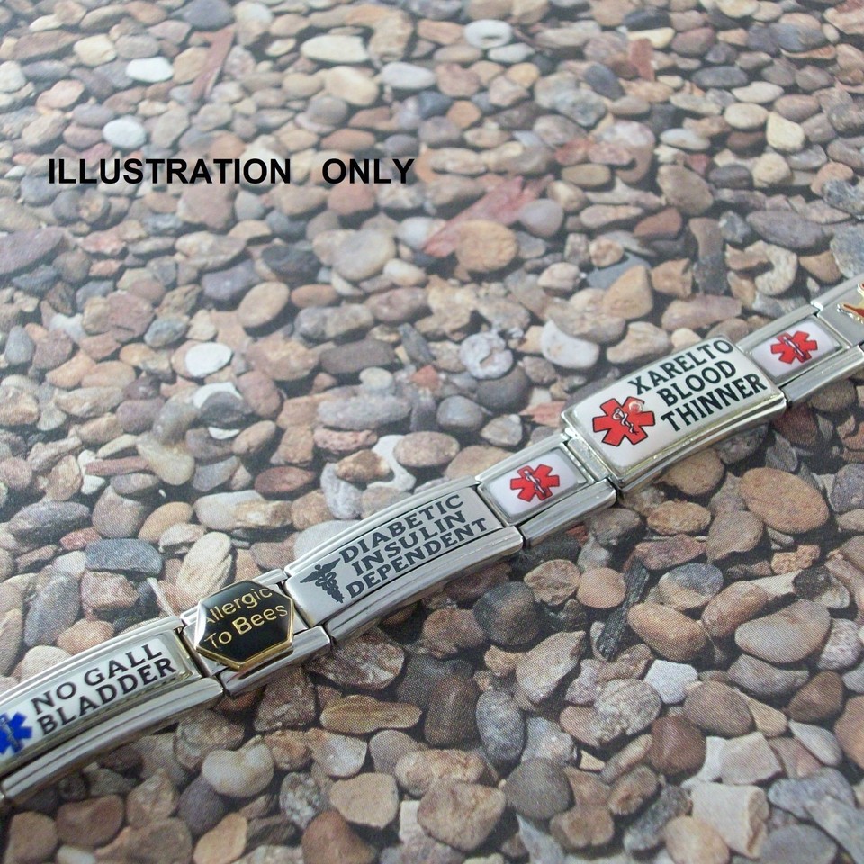 Pacemaker Bracelet Medical ID Alert Awareness Stretchy Any Size | eBay