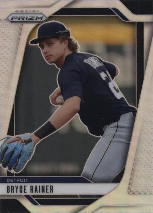 2025 Panini Prizm - Bryce Rainer, Bryce Rainer #223 Silver Prizm (RC ...