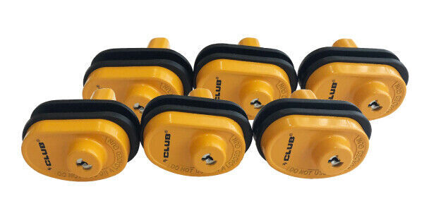 The Club Premium Keyed Gun Trigger Locks (6-Pack) for sale online | eBay