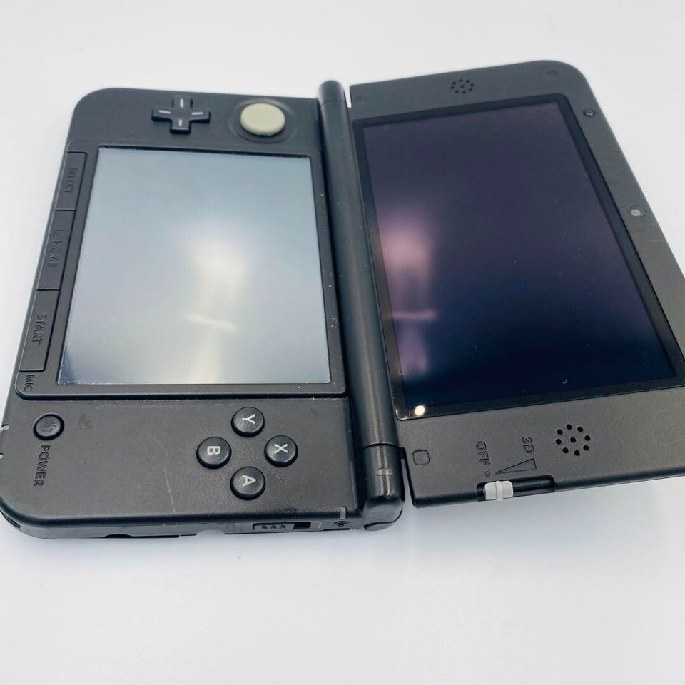 Nintendo 3DS LL XL Console Metallic Black w/touch pen Japan 3ds ...