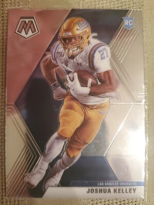 Joshua Kelley 2020 Mosaic NFL Football Rookie Card Silver Prizm Photo ...