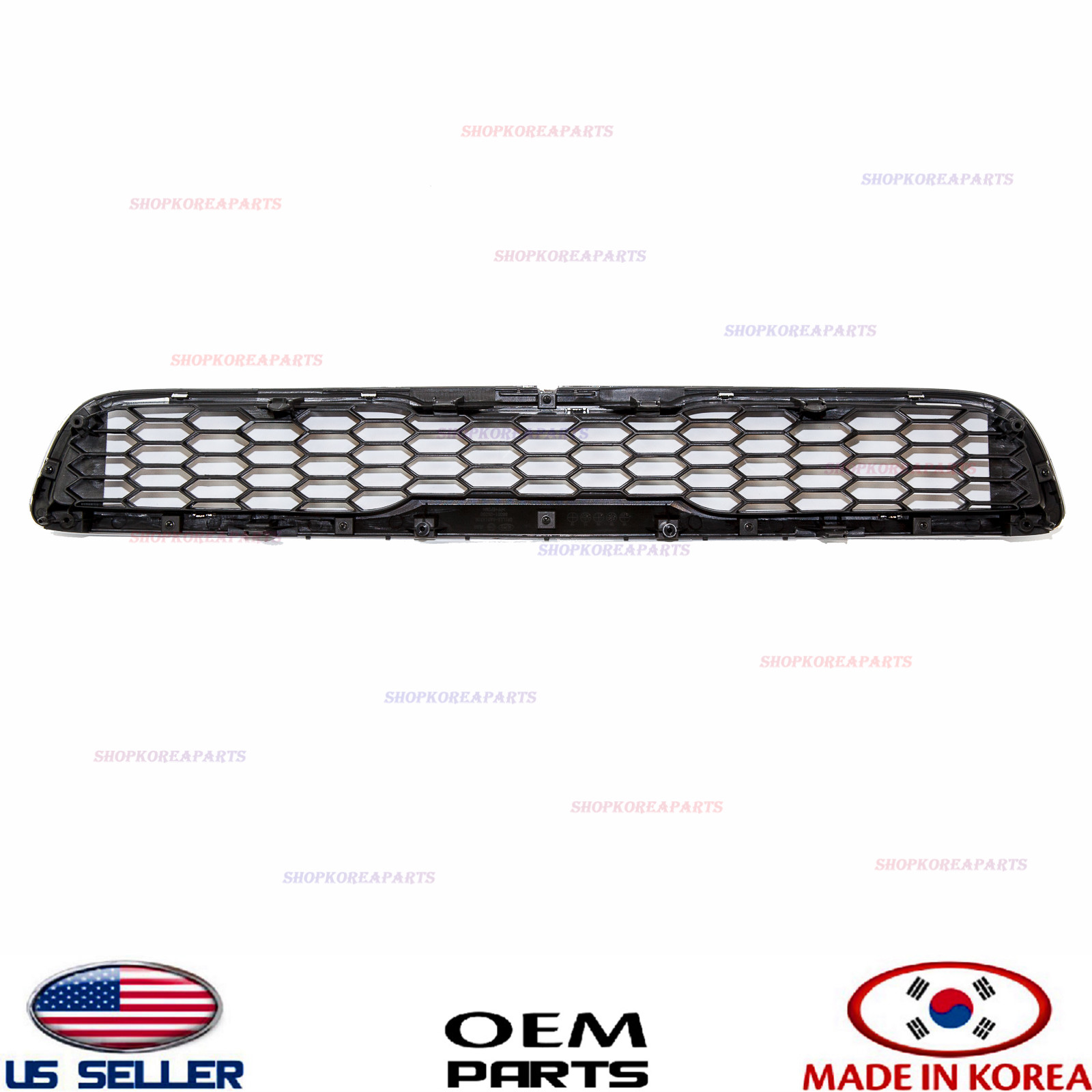 Genuine Grille Radiator Front Chrome & Black OEM Kia Soul 2010-2011 ...