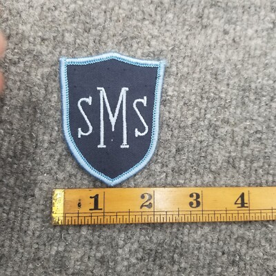 SMS Patch Initials Letters | eBay