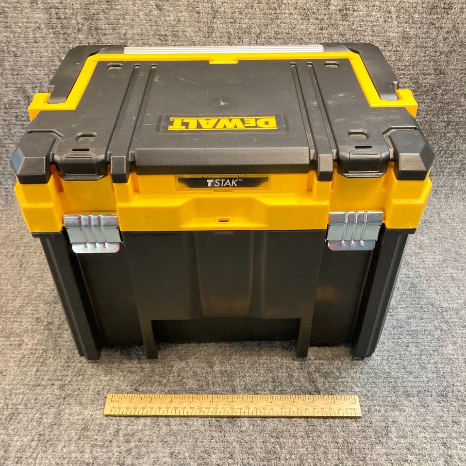 Dewalt TSTAK Deep Tool Storage Organizer Stackable w/ Tray #DWST17814 ...