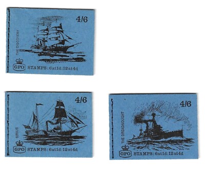 GB - GPO 4/6 stamp booklet, with choice of ship - pre-owned | eBay UK