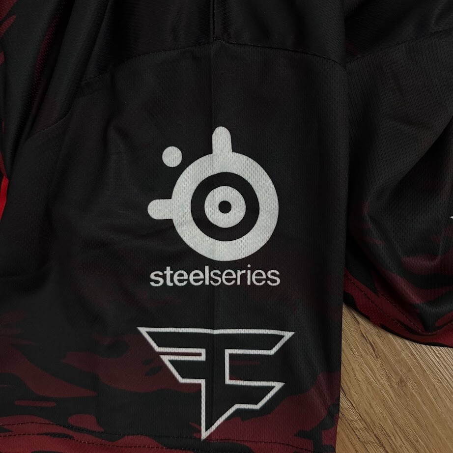 Faze Clan Pro Team Gaming Jersey Red Black Tiger Camo Sz Small | eBay