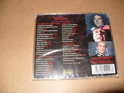 Hammer Vampire Film Music Collection (Original Soundtrack/Film CD 2001 ...
