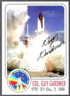 COL. GUY GARDNER Signed CUSTOM Card NASA Astronaut Autograph 2 | eBay