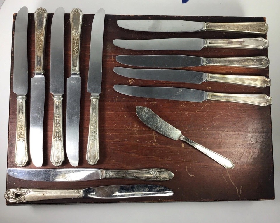 Antique Mixed 45+ Piece Lot Rogers Bro Roosevelt INSICO Silverware Set ...