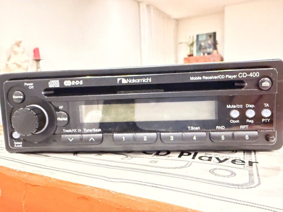 Nakamichi CD-400 CD Player In Dash Receiver 768687225559| eBay